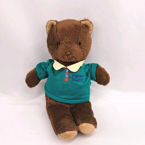 Ltd Commodities | Toys | Vintage 986 Preppy Brown Teddy Bear Plush Ltd ...